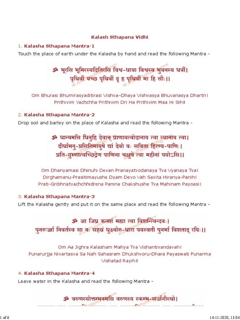 Kalash Staphan | PDF | Indian Religions | Hindu Worship