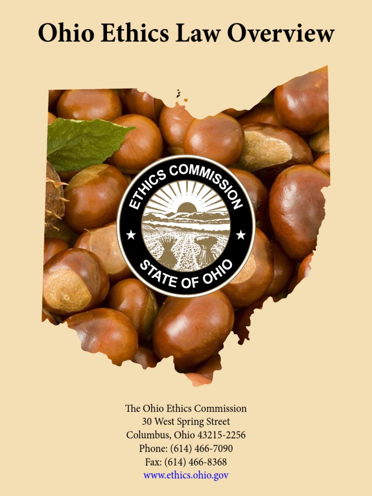 Ohio Ethics Law Overview | PDF | Conflict Of Interest | Employment