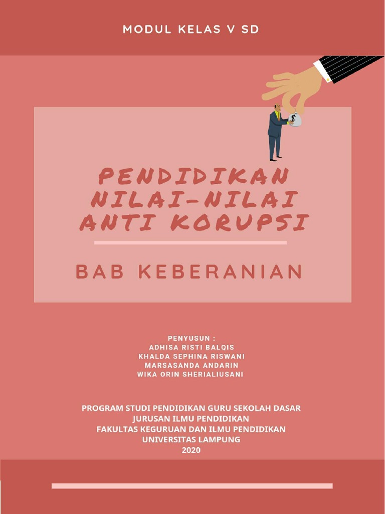 Modul PKN Kel. 8 (Keberanian) | PDF | Karier & Perkembangan | Kesehatan Holistik