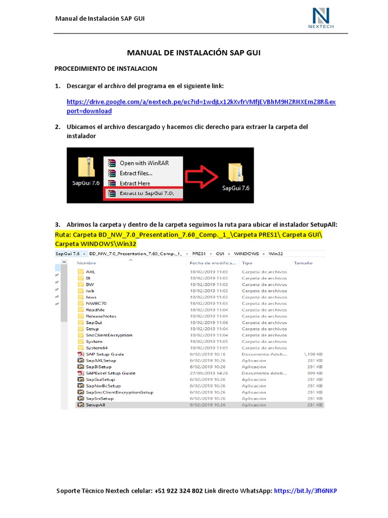 Manual - Install - SAP - GUI - 7.6-S4 - HANA - Taller - Basico | Unduh ... Manual - Install - SAP - GUI - 7.6-S4 - HANA - Taller - Basico | Unduh ...