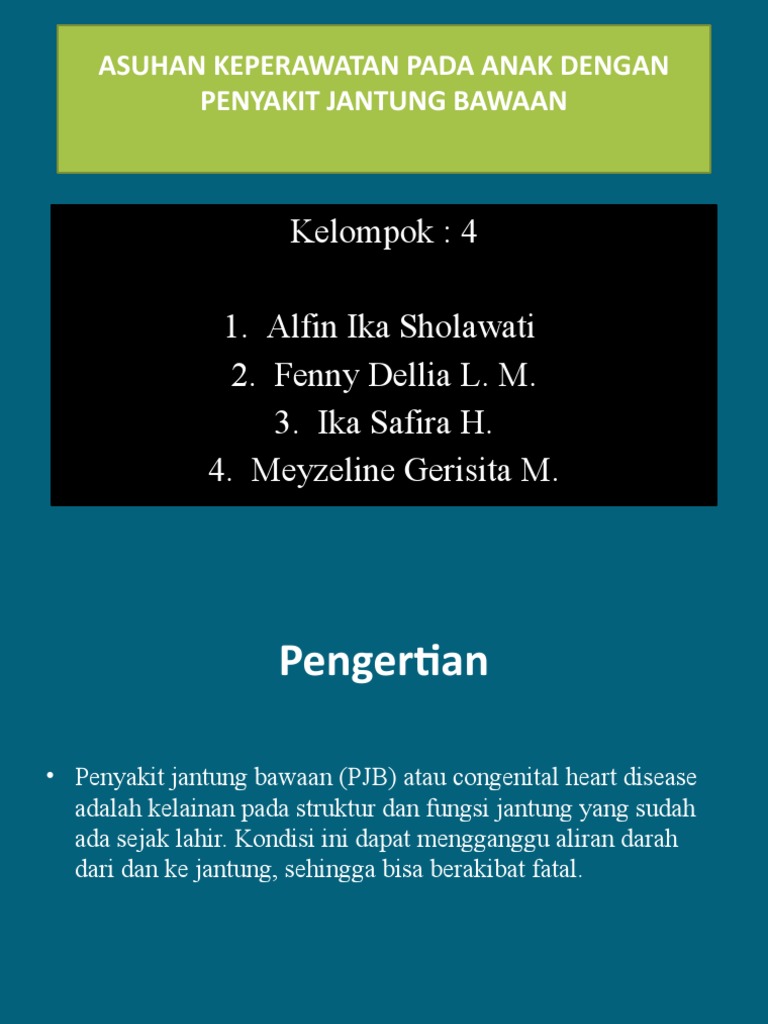 Askep Anak PJB | PDF