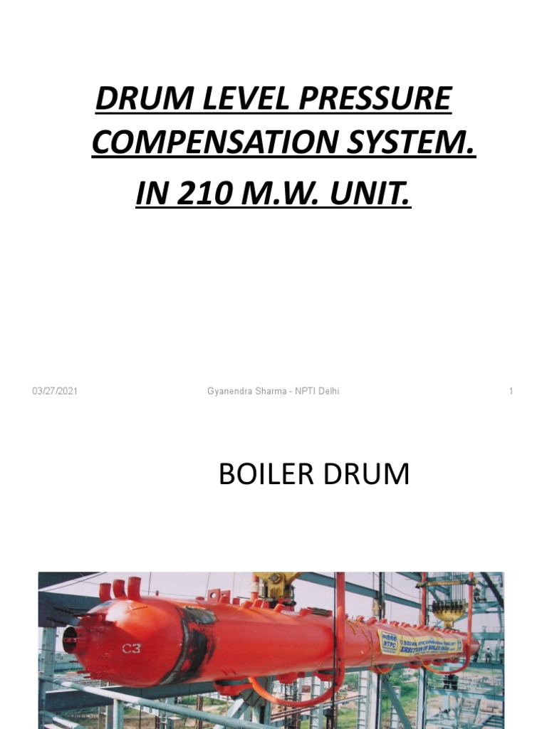 Boiler Drum Pressure Control | PDF | Boiler | Steam