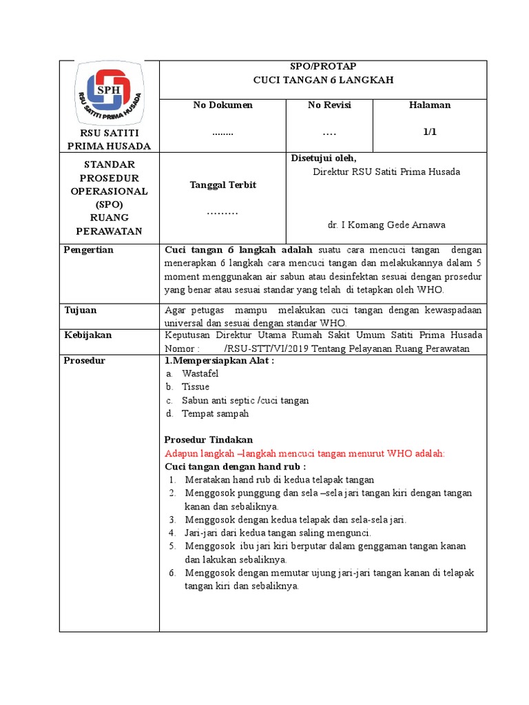 Sop Igd Rsu Satiti Prima Husada | PDF | Pengembangan Diri
