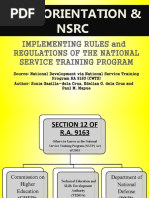 Overview of NSRC | PDF | Government | Disaster And Accident