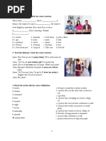 Elementary English Test: 100 Questions | PDF | Menu | English Language