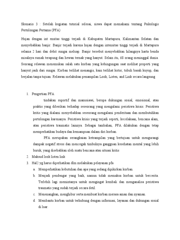 Tutorial 3 PFA | PDF