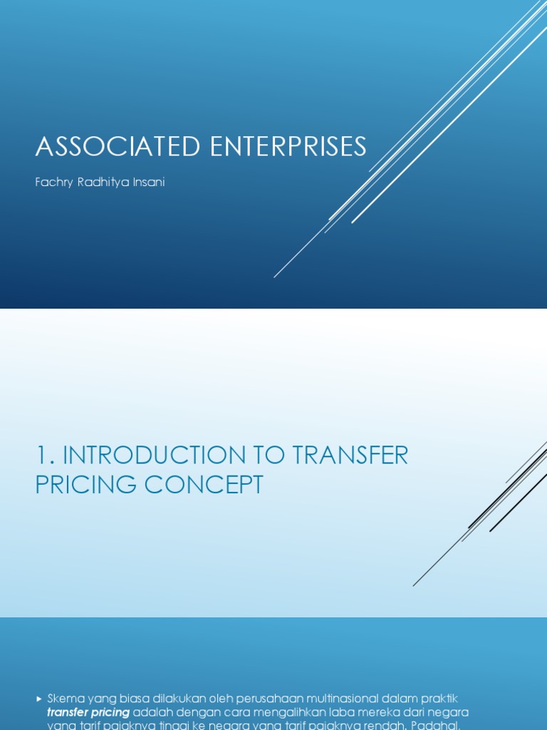 Associated Enterprises | PDF
