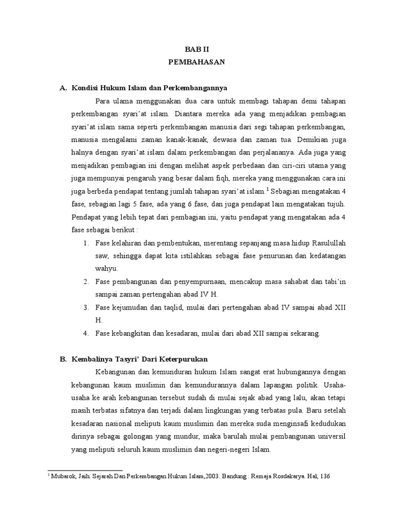 BAB II Tasyrik | PDF