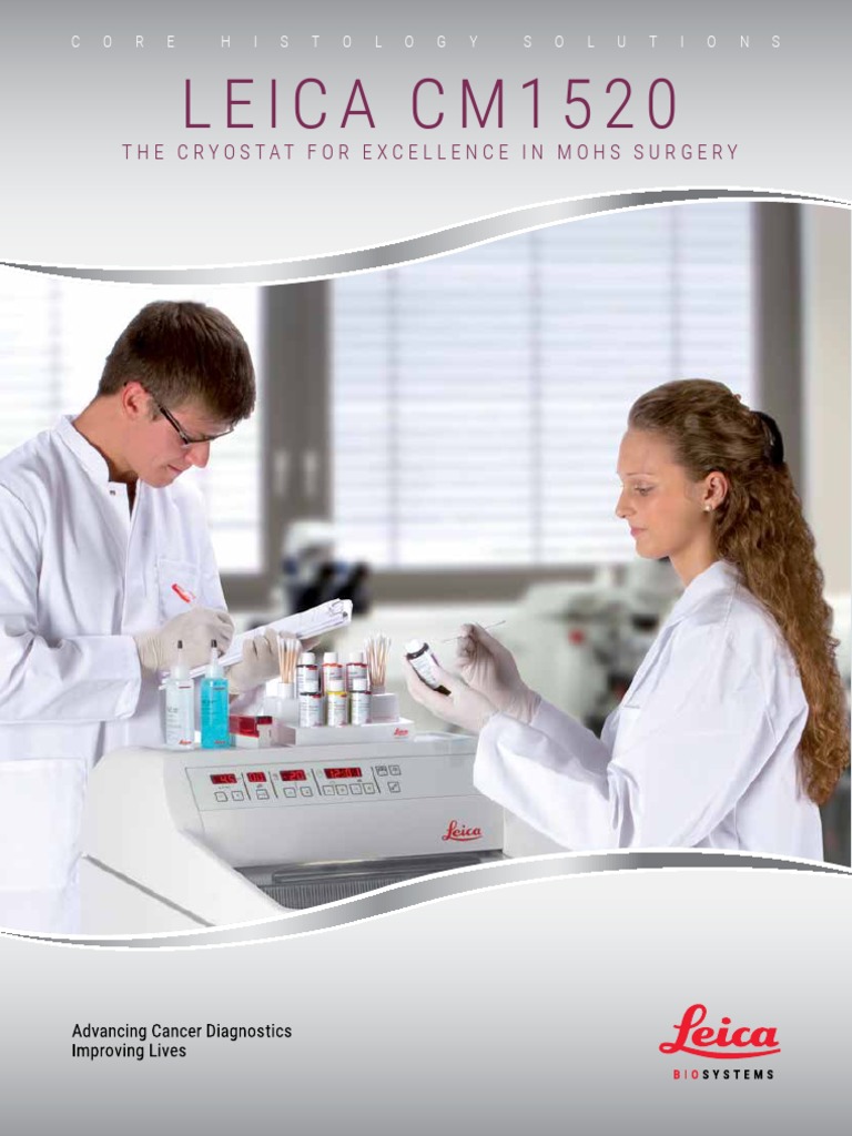 LEICA CM1520: The Cryostat For Excellence in Mohs Surgery | PDF ...