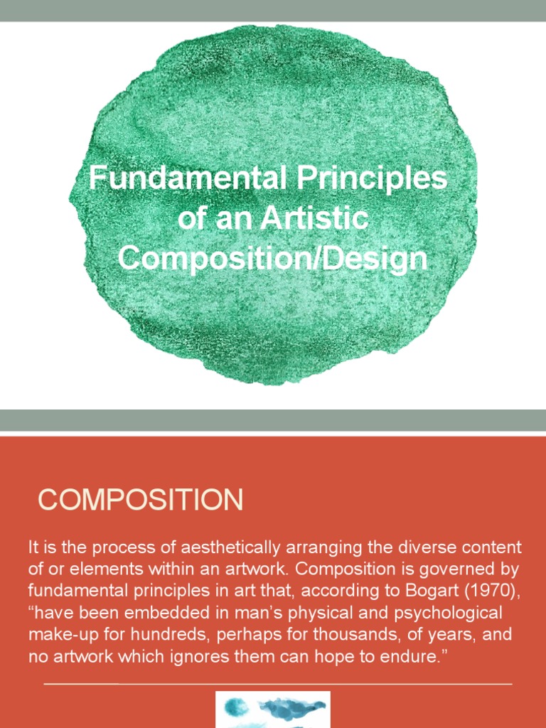 T8P2 Fundamental Principles of Art Design and Composition | PDF ...