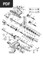 Peerless 2300 Transaxle Parts List | PDF | Axle | Gear