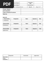VDA Volume 2 - Annex 5 / Cover Sheet: Sender Recipient Submission Level ...