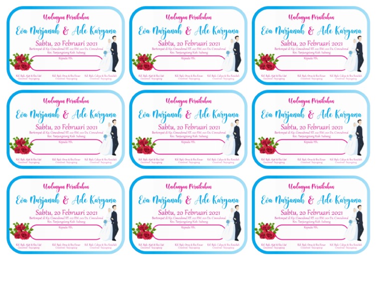 Undangan Sabun Eva