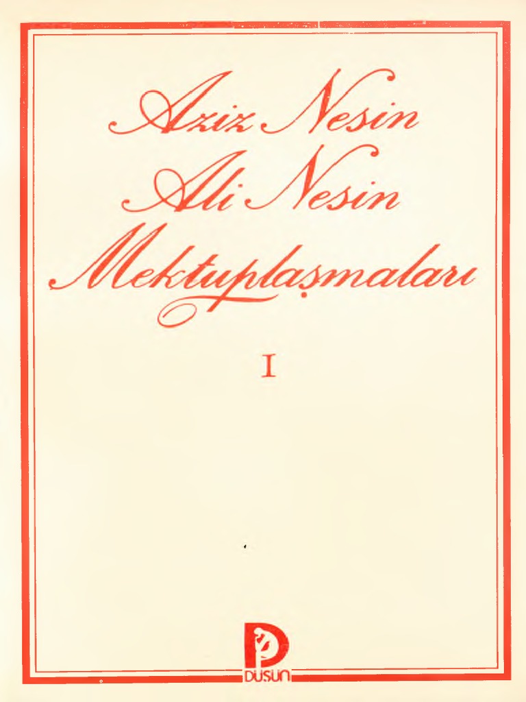 Aziz Nesin Ali Nesin Mektuplaşmaları Düşün Yayınları | PDF