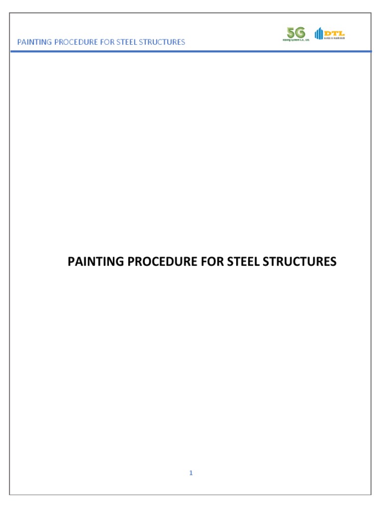 HB Project - Painting Procedure For Steel Structures | PDF | Paint ...