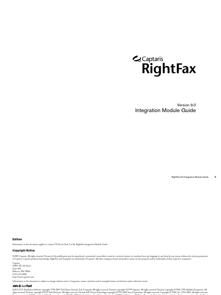 RightFax - IntegrationModuleGuide | File Transfer Protocol | Port ...