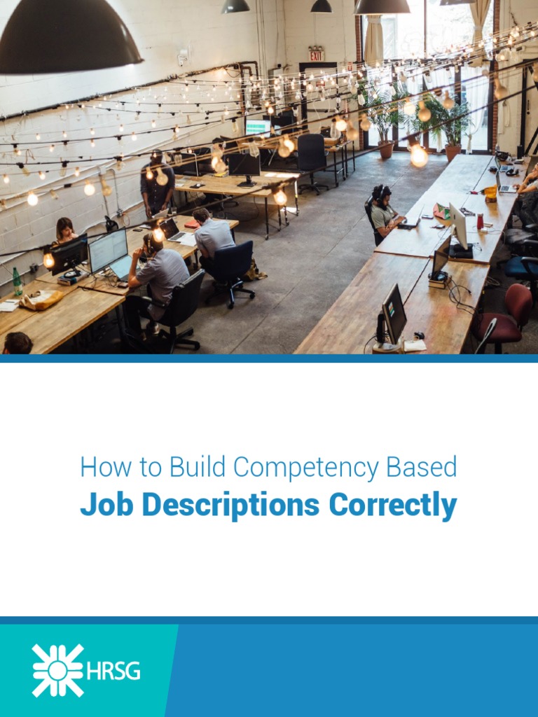 How To Build Competency Based Job Descriptions Correctly | Download ...