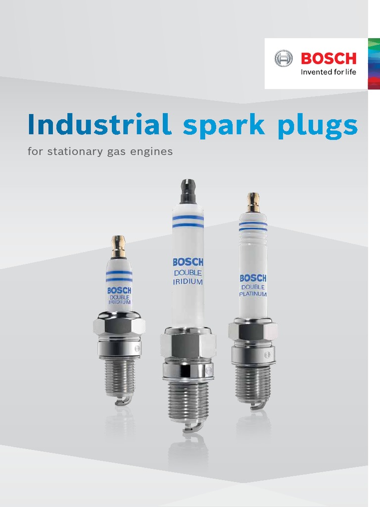 Industrial Spark Plugs: For Stationary Gas Engines | PDF | Electrical ...