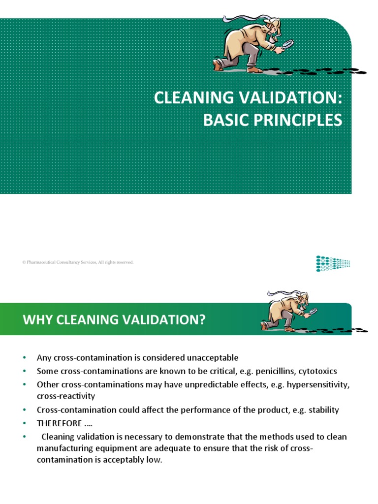 402 Cleaning Validation | PDF | Dose (Biochemistry) | Chemistry