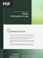 Understanding Article 38 ICJ Statute | PDF | International Law | Treaty