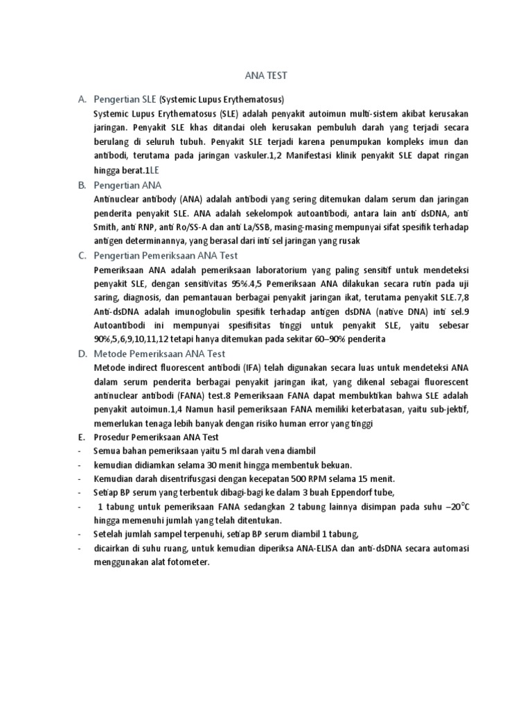 Ana Test | PDF | Sains & Matematika
