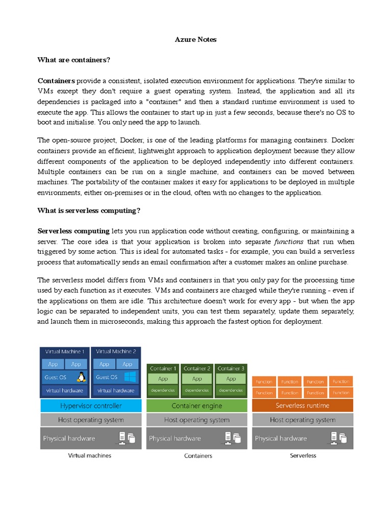 Azure Notes | PDF | Cloud Computing | Hard Disk Drive