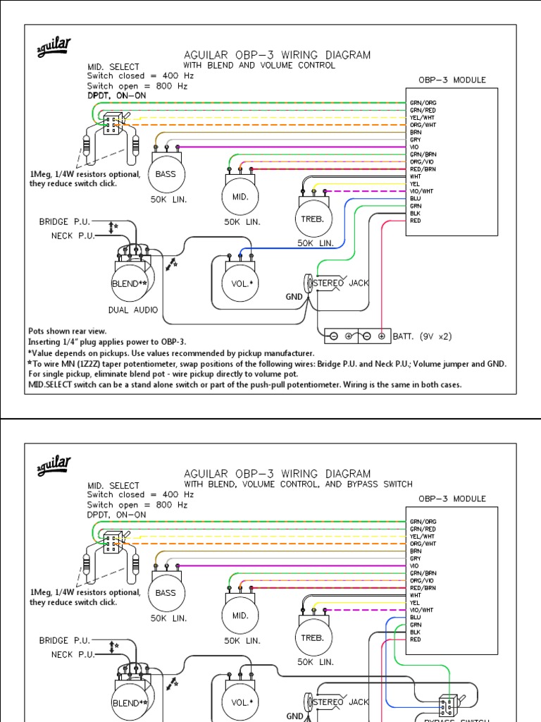 Wiring Diagram Obp 3 v2 | PDF | Electrical Equipment ...