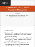 Principles of Health Management | PDF | Health Administration | Health Care
