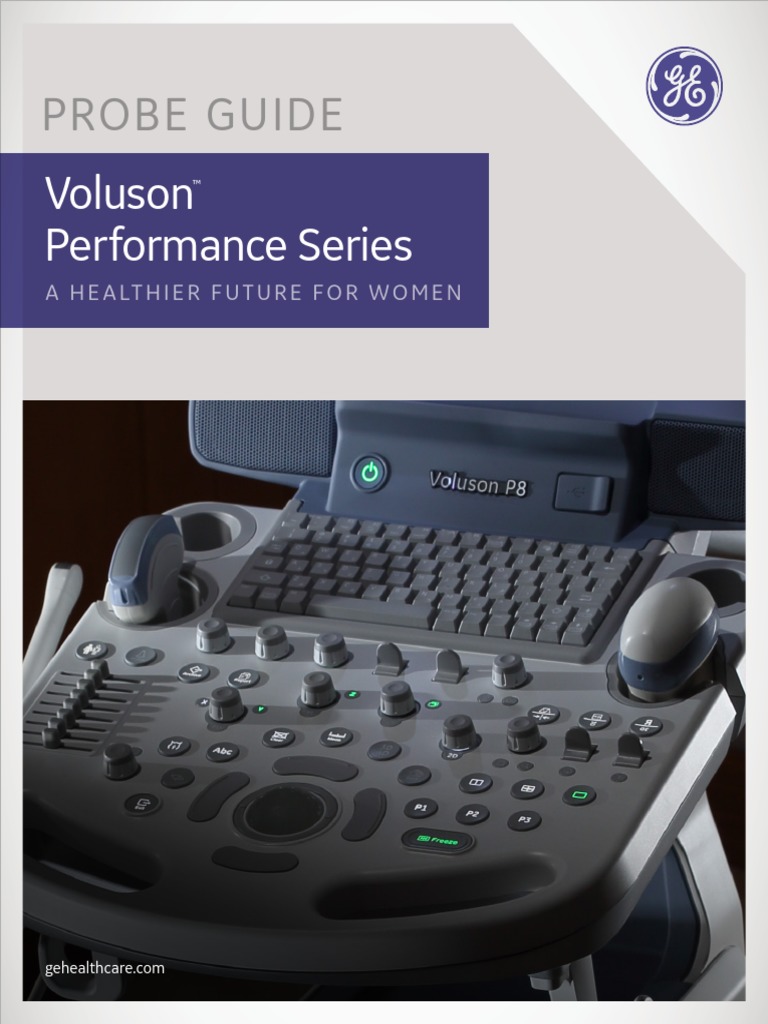 2018 - Voluson Performance Series BT18 - Probe Guide - JB55327XXh | PDF ...