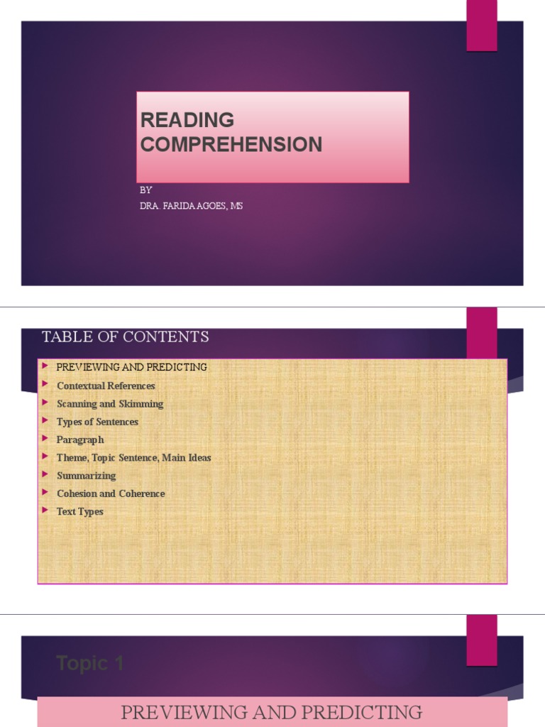 Reading Comprehensionppt Ied | PDF | Engineering | Electronics