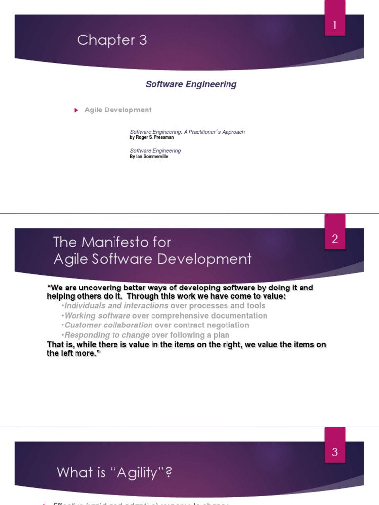 Software Engineering: Agile Development | PDF | Software Development Process | Agile Software ...