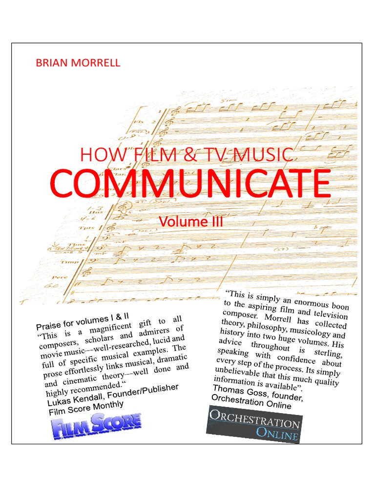 How Film & TV Music Communicate - Vol III | PDF | Idea | Composers