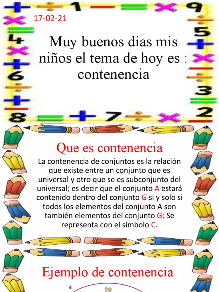 17 02 21 Contenencia Grado 3 | PDF