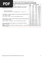 Plot Scales For The Paper Space Zoom XP in AutoCAD | PDF | Units Of ...