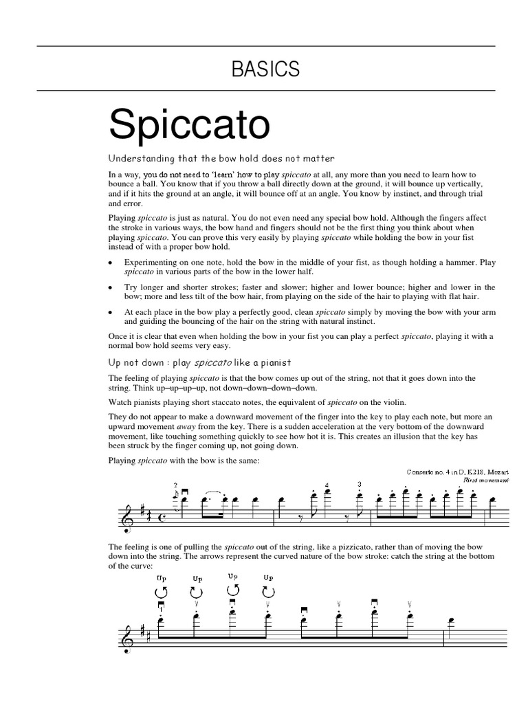 152 Spiccato | PDF | String Instruments | Violin