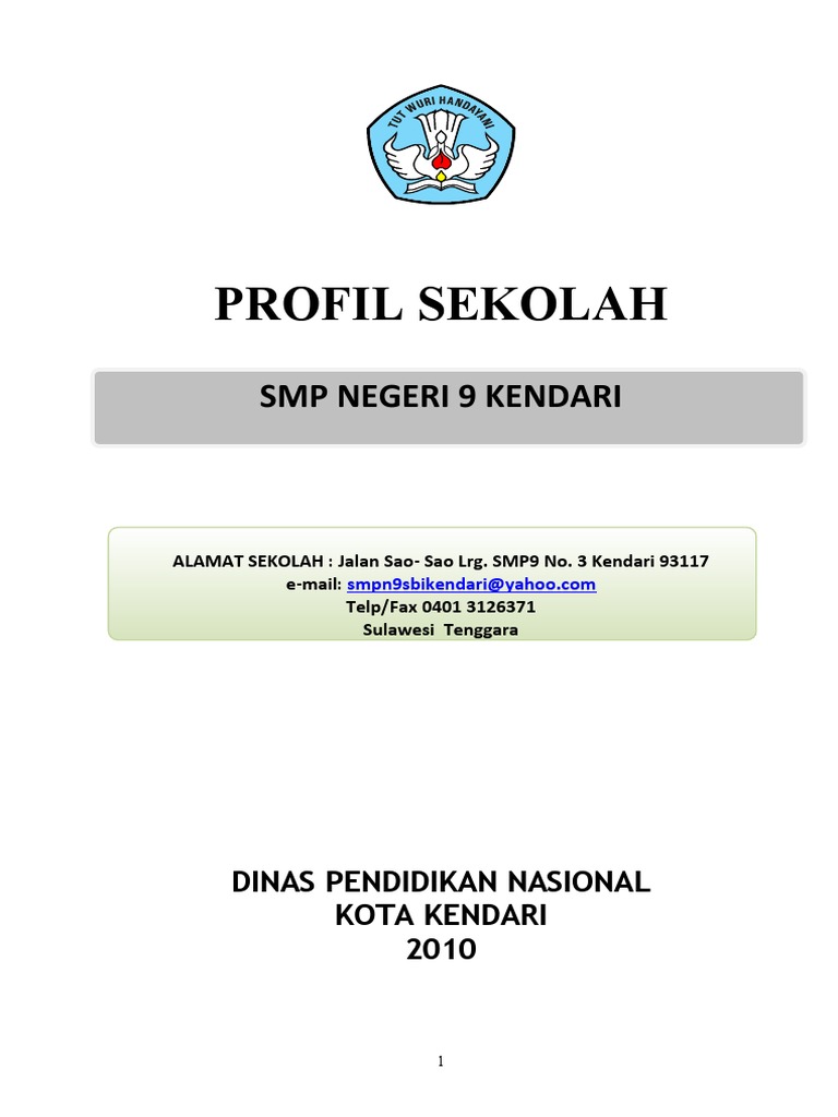 SEKOLAH PROFIL | PDF