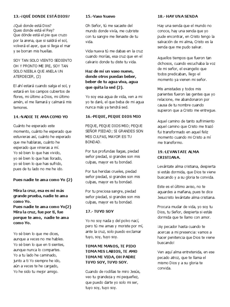 Cantos para Difuntos Ii | PDF | Cristo (título) | Religión y creencia