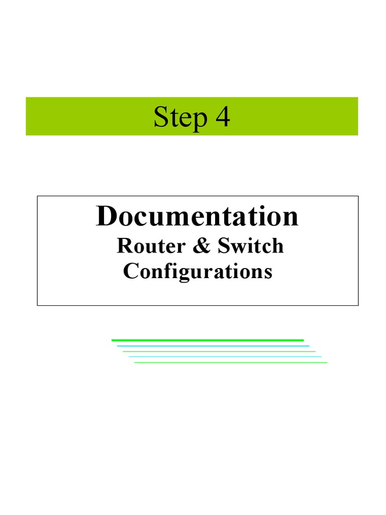 Step 4 | PDF | Ip Address | Router (Computing)