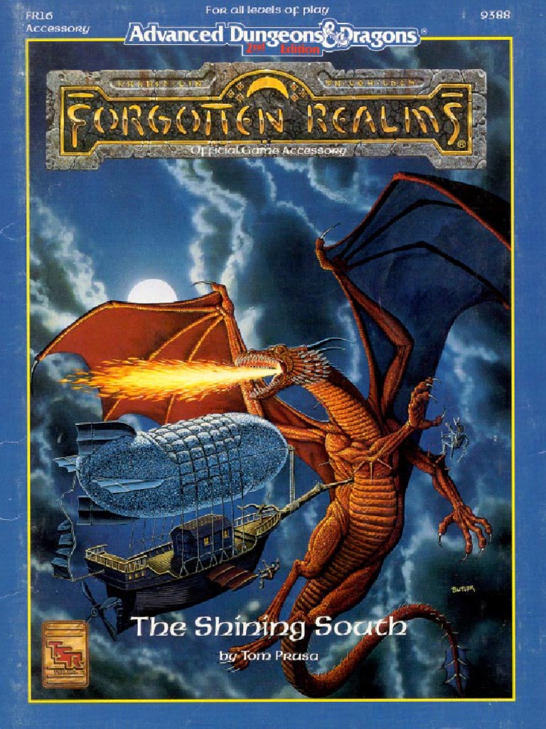 Forgotten Realms The Shining South | PDF | Tsr, Inc. | Forgotten Realms