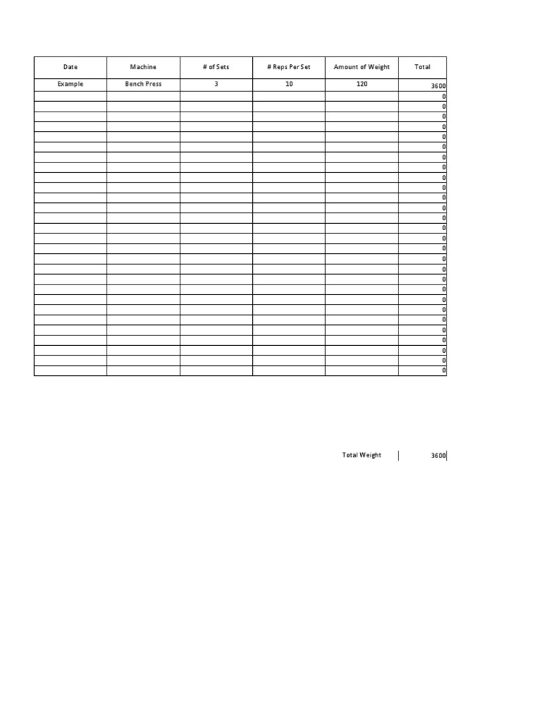 Volume Tracking Sheet | PDF | Nature
