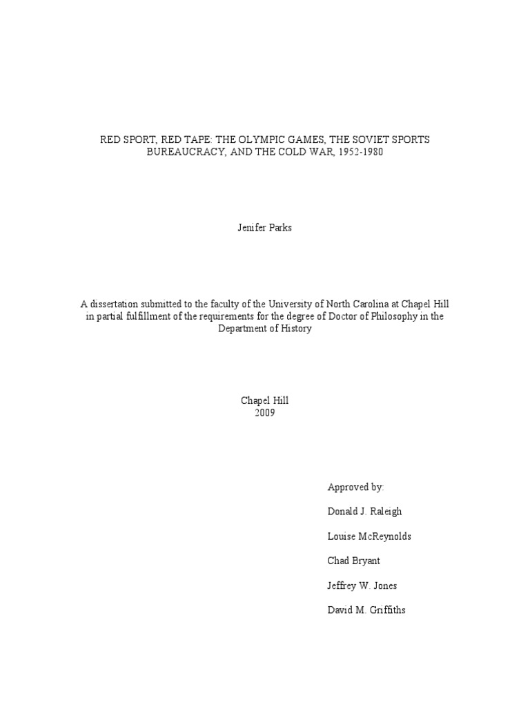 Red Sport Red Tape The Olympic Games The Soviet Sports Bureaucracy and ...