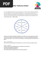Gibbs Reflective Model Template | PDF | Behavior Modification ...