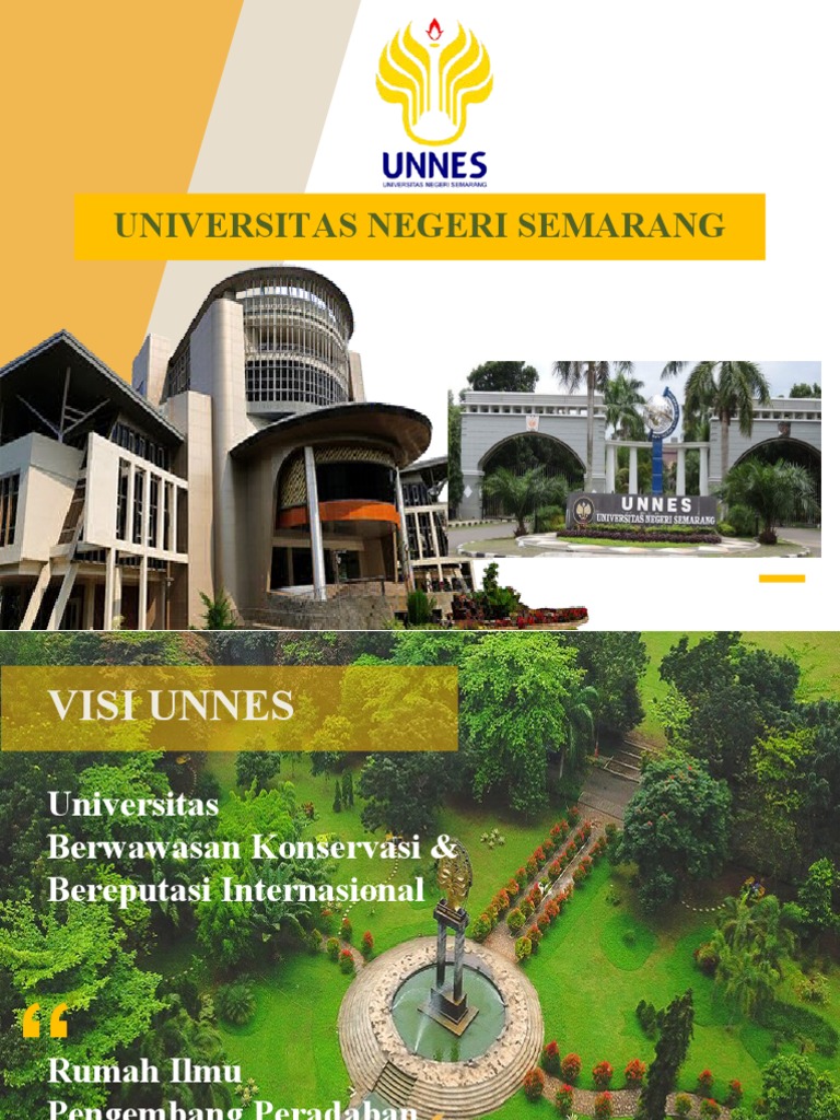 Visi dan Pendaftaran UNNES 2021 | PDF