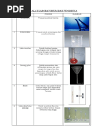 100 Alat-Alat Laboratorium No Alat Fungsi | PDF