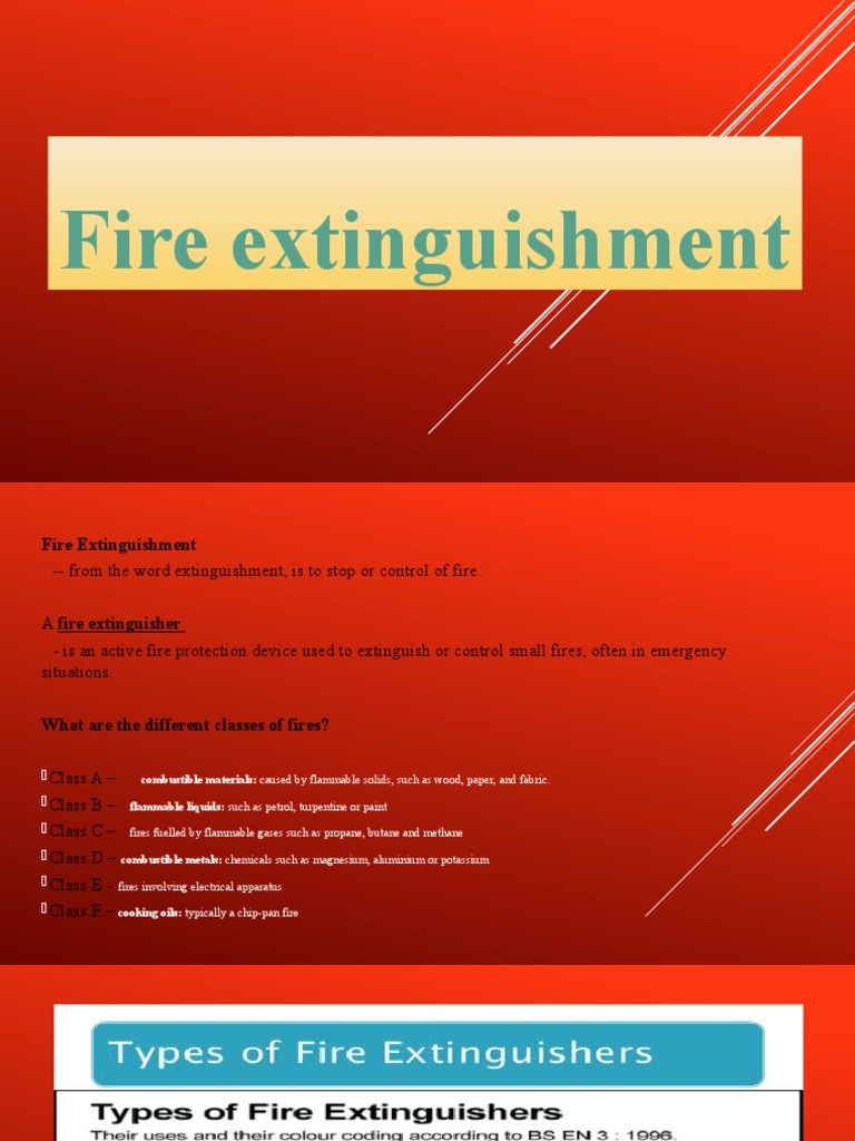 A Comprehensive Guide to Fire Extinguishment: Classifying Fires ...