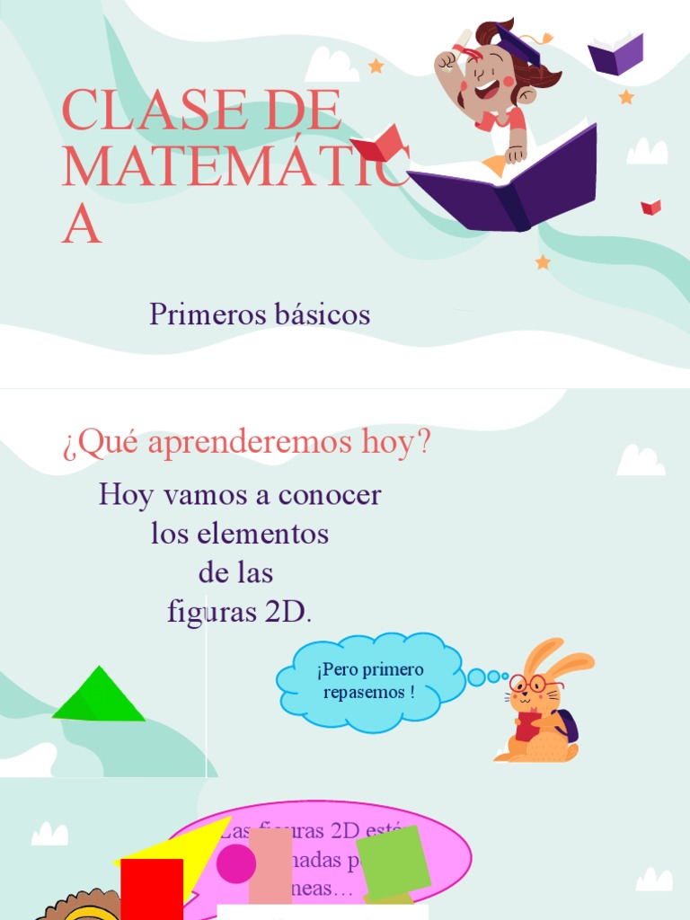 Elementos de Figuras 2D en Matemáticas | PDF | Métodos y materiales de ...