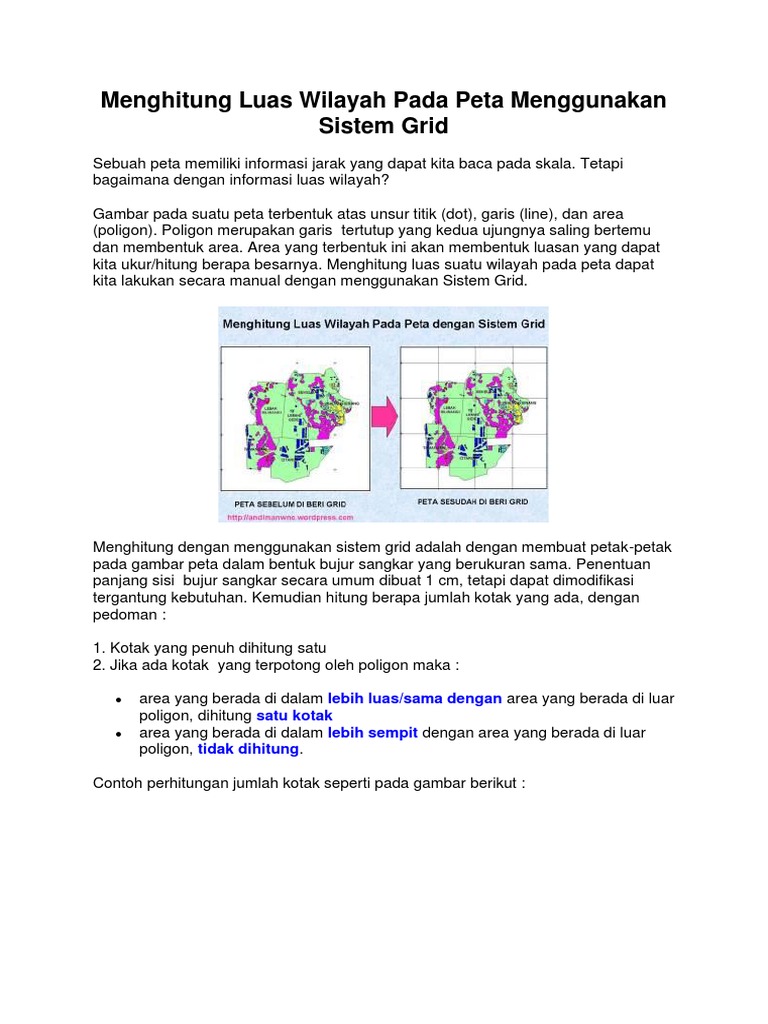 Materi Grid Peta | PDF