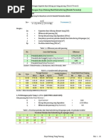 Perhitungan Data Kalendering Tiang Pancang | PDF