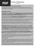 Strain Theory (Merton) | PDF | Deviance (Sociology) | Criminology