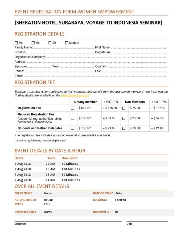 Form Registration - Form VTI 2018 | PDF | Credit Card | Payments